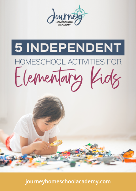 5 Independent Homeschool Activities for Elementary Kids - Journey ...