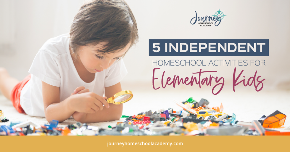 5 Independent Homeschool Activities for Elementary Kids - Journey ...