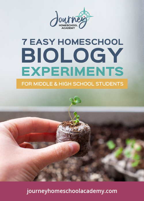 7 Easy Homeschool Biology Experiments For High School Students