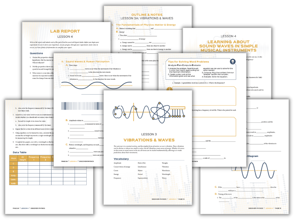 Preview Discover Physics - Journey Homeschool Academy