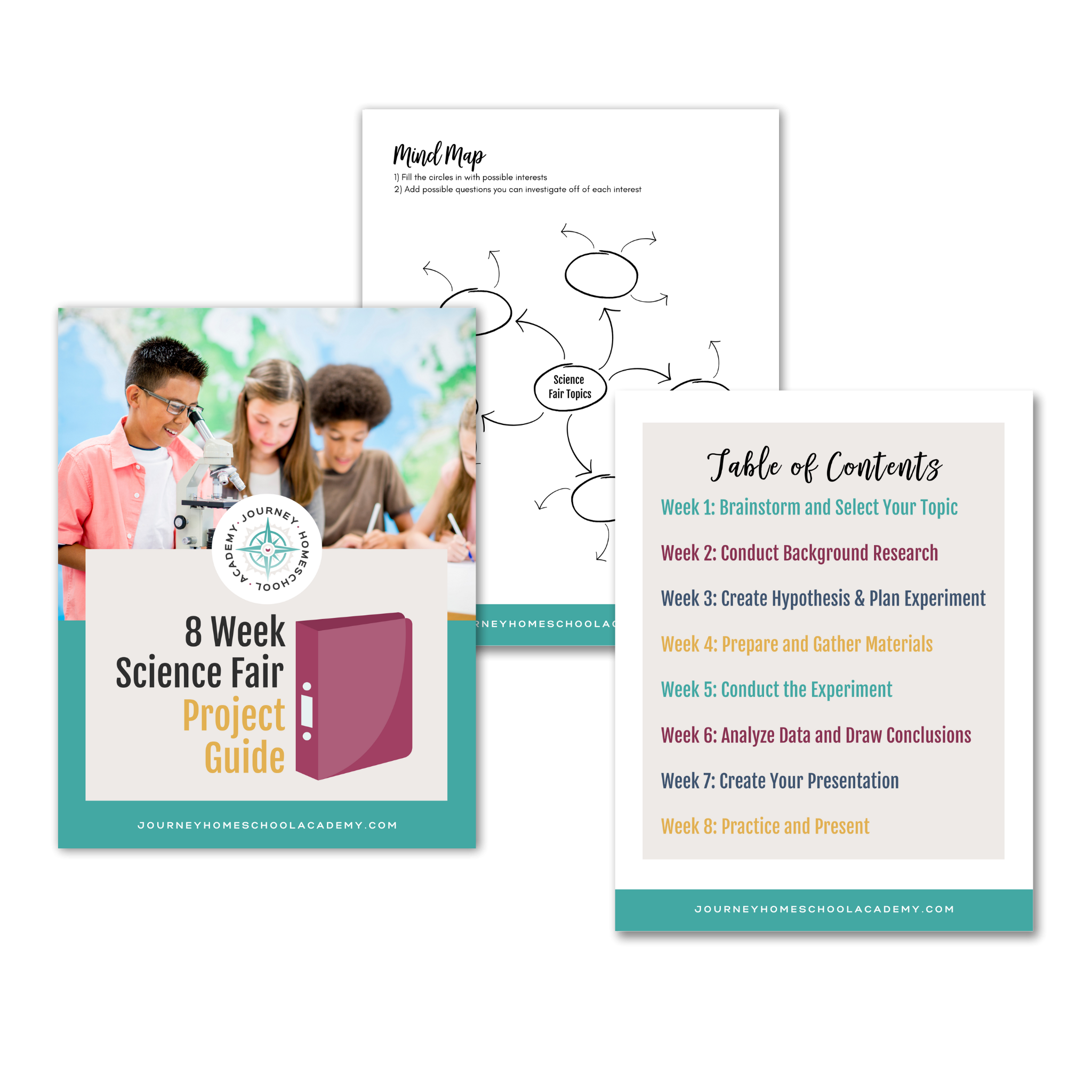 8 Week Science Fair Guide - Journey Homeschool Academy
